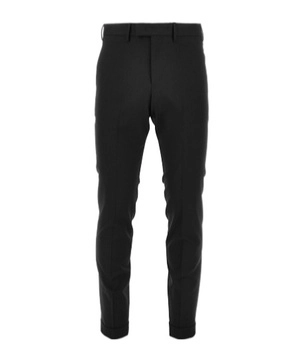 PT TORINO Cuffed Trousers - Black