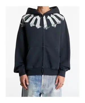 Palm Angels Zip-up Hoodie