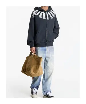 Palm Angels Zip-up Hoodie