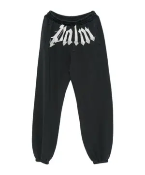 Palm Angels Drawstring Casual Pants - Black