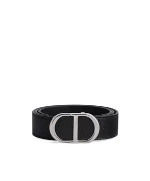 Dior Cd Icon Belt - Black