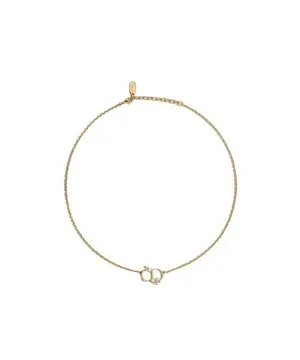 Dior Cd Mini Lily Necklace