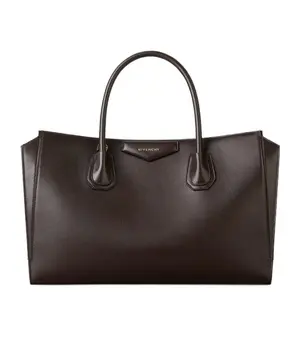 Givenchy Structured Tote Bag - Chocolate