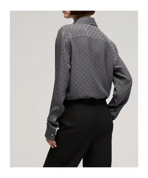 Gucci Gg Jacquard Shirt