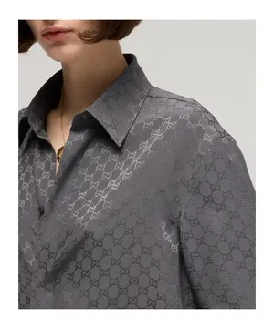 Gucci Gg Jacquard Shirt