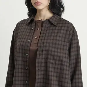 DUNST Checked Flannel Shirt