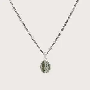 SERGE DENIMES Camouflage Necklace - Silver