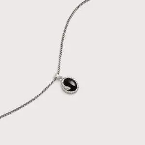 SERGE DENIMES Onyx Serpent Necklace