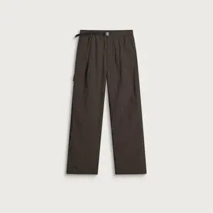 SNOW PEAK Nylon Double Rip Trousers - Dark Brown