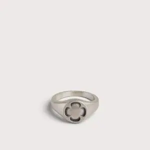 SERGE DENIMES Quadrant Ring - Silver
