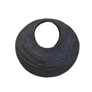 OHSUN Maxine Rattan Beach Bag