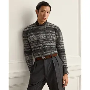 Ralph Lauren Fair Isle Cashmere-blend Sweater