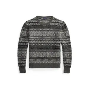 Ralph Lauren Fair Isle Cashmere-blend Sweater