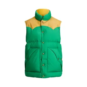 Ralph Lauren Leather-yoke Down Vest