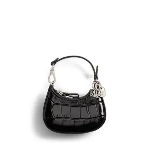 Ralph Lauren Croc-embossed Leather Marcy Charm