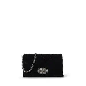 Ralph Lauren Quilted Velvet Medium Adair Ii Crossbody