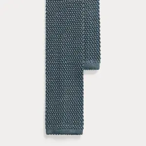Ralph Lauren Knit Silk Neck Tie - Blue Horizon