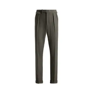Ralph Lauren Gregory Hand-tailored Tick-weave Trouser