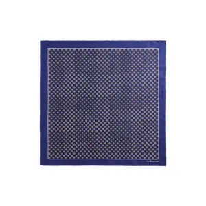 Ralph Lauren Foulard Silk Square Scarf - Bright Navy