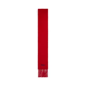 Ralph Lauren Brushed Wool-blend Fringe Scarf