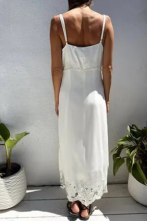 MADLY VINTAGE 90s Cutwork Maxi Dress