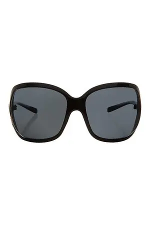 SUNGLASS MUSEUM Vintage Malia Sunglasses By - Black