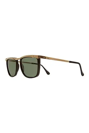 SUNGLASS MUSEUM Vintage Francois Sunglasses By - Black