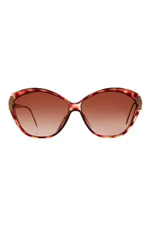 SUNGLASS MUSEUM Vintage Rina Sunglasses By - Brown