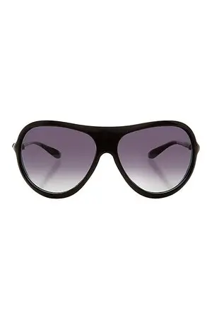 SUNGLASS MUSEUM Vintage Dixon Sunglasses By - Black