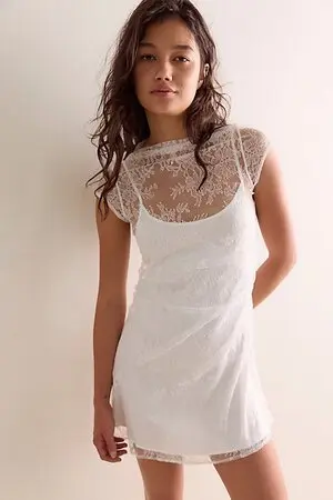 KAT THE LABEL Eloise Mini Slip Dress