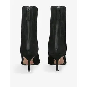 AQUAZZURA Saint Honore 65 Suede Heeled Boots