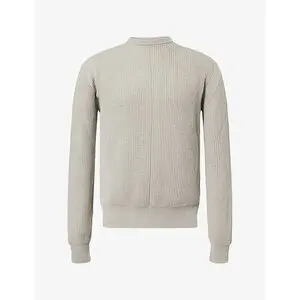 Rick Owens Fisherman Crew-neck Wool Jumper - Pearl