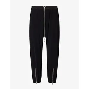 Rick Owens Tecuatl Zipped Stretch-jersey Track Pants