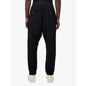 Rick Owens Tecuatl Zipped Stretch-jersey Track Pants