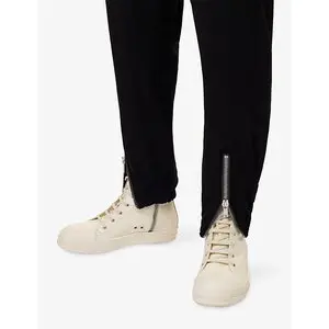 Rick Owens Tecuatl Zipped Stretch-jersey Track Pants