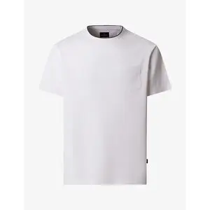 HACKETT Round-neck Short-sleeve Cotton T-shirt