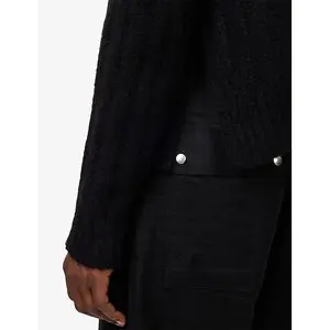 Rick Owens Ribbed Turtle-neck Cashmere-blend Jumper