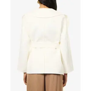Simkhai Rowen Fringed Wool-blend Jacket