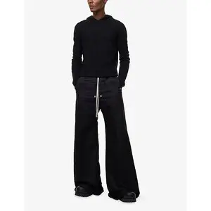 Rick Owens Bela Wide-leg Cotton-lend Trousers