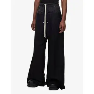 Rick Owens Bela Wide-leg Cotton-lend Trousers