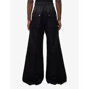 Rick Owens Bela Wide-leg Cotton-lend Trousers