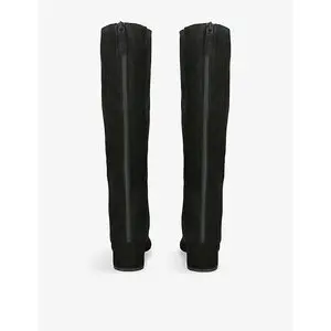AQUAZZURA Saint Honore 35 Suede Knee-high Boots