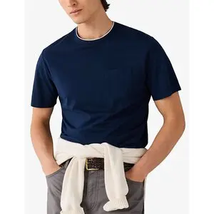 HACKETT Round-neck Short-sleeve Cotton T-shirt