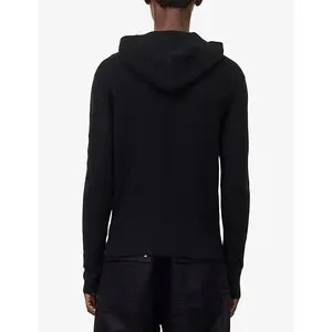 Rick Owens Relaxed-fit Hooded Cashmere-blend Jumper