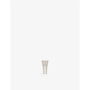 Rick Owens Mini Open Trunk Brass Single Earring - Silver