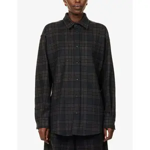 DARKPARK Anne Tailored Tartan Woven Shirt