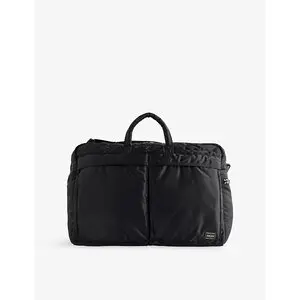 PORTER-YOSHIDA & CO Tanker Woven Duffle Bag - Black