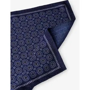 HACKETT Printed Double-face Wool Hank - Old Navy