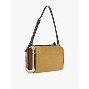 Marc Jacobs Scene Small Suede Shoulder Bag - Hazlenut