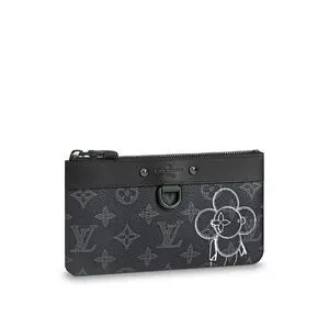 LOUIS VUITTON Pm Pochette Apollo Monogram Vivienne Eclipse - Black